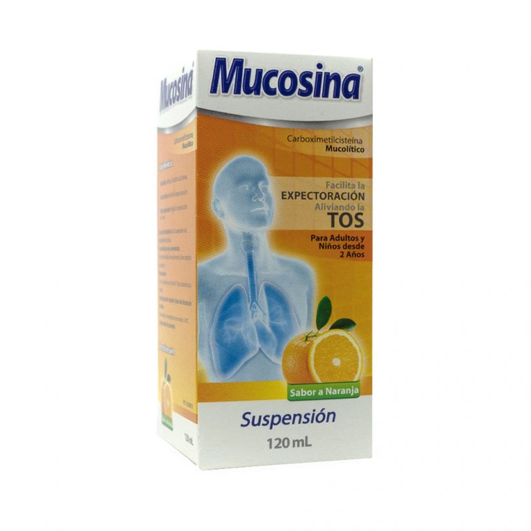 MUCOSINA SUSPENSION 120 ML - Droguería Stellar Familiar